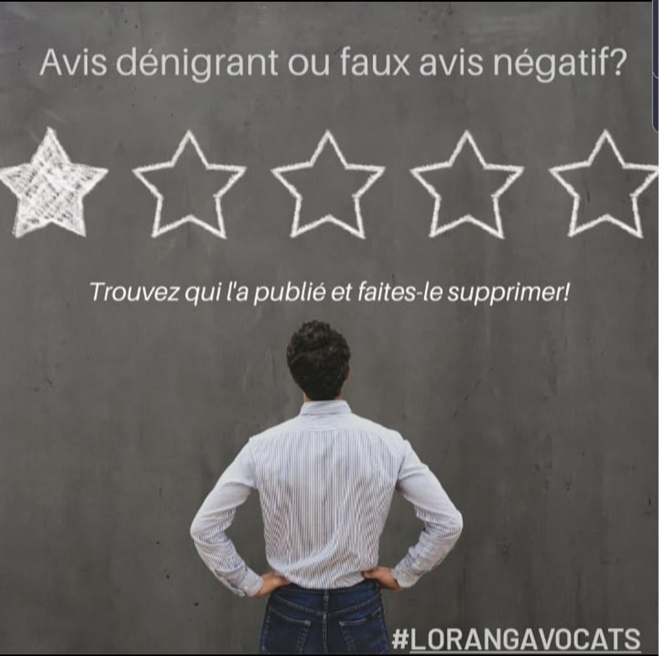 Avis dénigrant sur internet, faux avis négatif? Des solutions existent ...